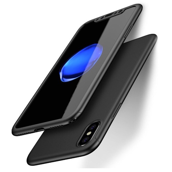 Accessories | Iphone X Black 36 Protection Case Glass Screen | Poshmark